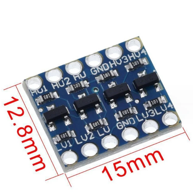IIC I2C LOGIC Level Converter Bi-Directional Module 5V to 3.3V For ...