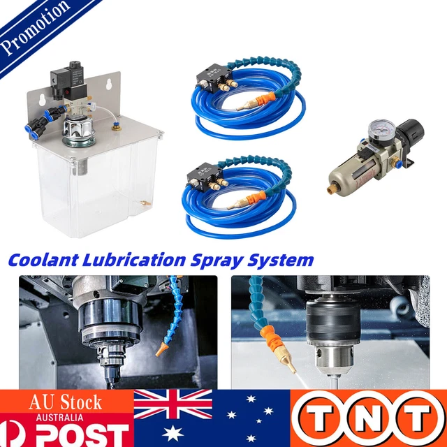 SPRAY COOLANT LUBRICATION Spray System Coolant Pump Micro-Misting ...