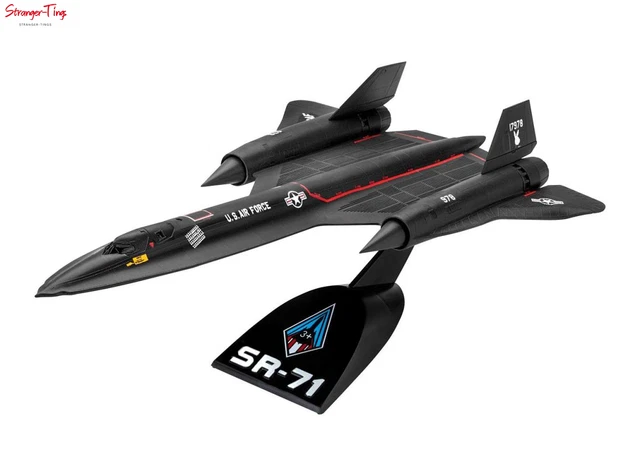 REVELL US LOCKHEED SR-71 Blackbird Click System Kit (1:110 Scale) Model ...