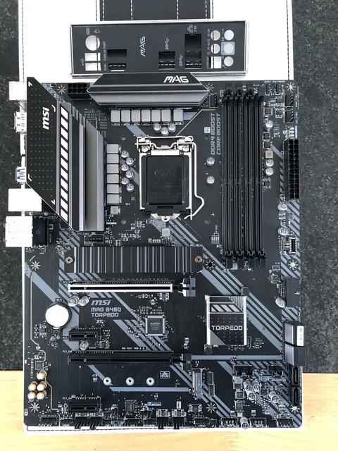 MSI MAG B460 MORTAR LGA 1200 socket MOTHERBOARD £80.00 - PicClick UK