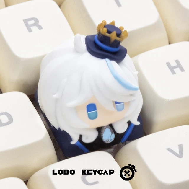 GENSHIN IMPACT CHARACTER Furina Ganyu Nahida Resin Keycap for Cherry MX ...