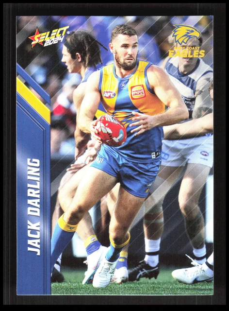 AFL 2024 SELECT West Coast Eagles Jack Darling 164 Card CB-1-4-B-11 EUR ...