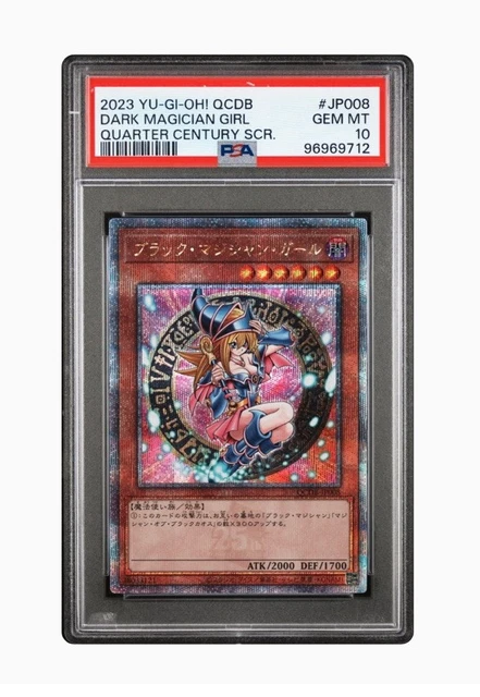 YUGIOH | 2023 | Dark Magician Girl | Quarter Century | QCDB-JP008 | PSA 10 | JP EUR 1,00 ...
