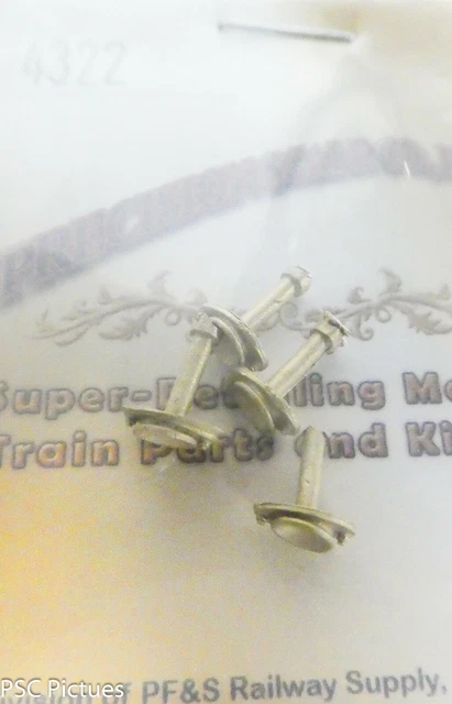 PRECISION SCALE O #4322 Pockets, Poling, Oval (Brass Castings 4) $6.50 ...