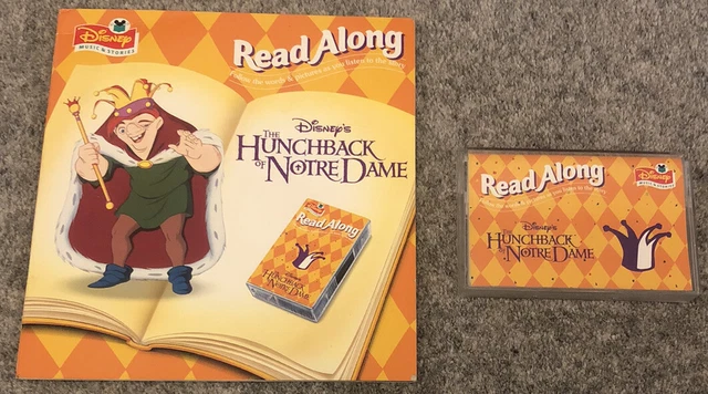 DISNEY THE HUNCHBACK of Notre Dame Read Along Book & Tape 1996 £9.99 ...