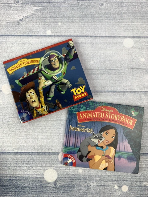DISNEY'S TOY STORY Animated Storybook Vintage CD-ROM Windows/Mac 1996 ...