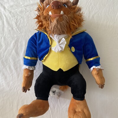 DISNEY STORE BEAST, from Beauty and the Beast Medium Soft Plush Toy ...
