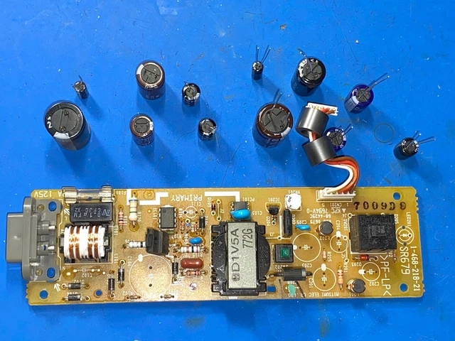 PS1 PSU CAPACITOR Refurbishment Service PlayStation 1 One Power Supply ...