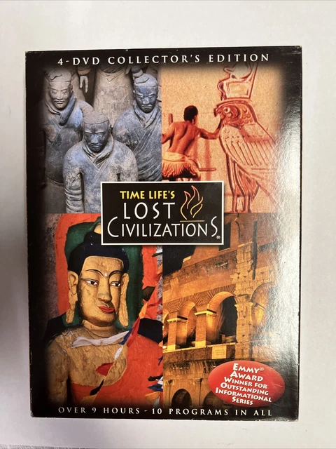 TIME LIFE’S LOST Civilizations 4-Disc DVD Set Collector’s Edition Over ...