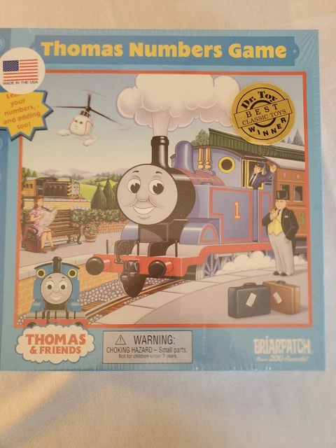 THOMAS THE TANK Engine Train Number Game Complete Thomas & Friends 2007 ...