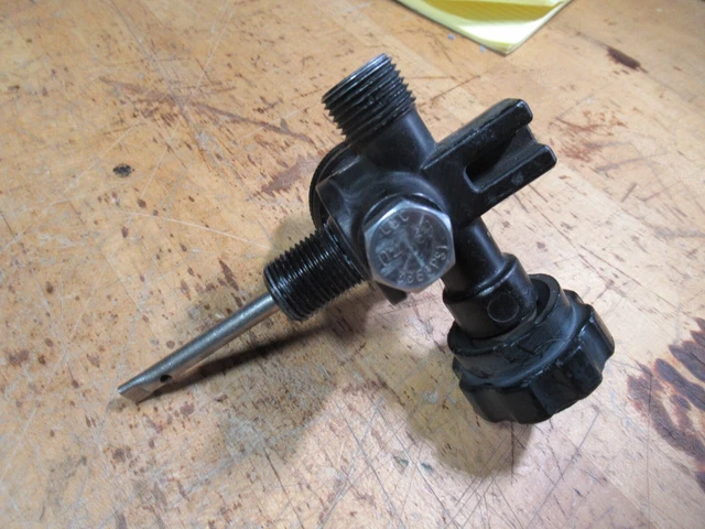 MSA 2216 PSI Cylinder Valve Assembly SCBA Bottle TANK GAGE CGA347 $24. ...