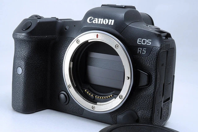 CANON EOS R5 45MP Cadre Complet sans Miroir Appareil-Photo [ Mint Avec ...