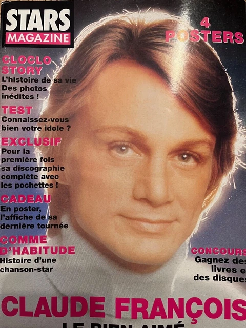 CLAUDE FRANCOIS Magazine Consacre A Lui EUR 5,00 - PicClick FR