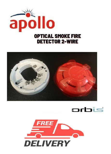 APOLLO ORBIS OPTICAL Smoke Detector Original professional with mounting ...