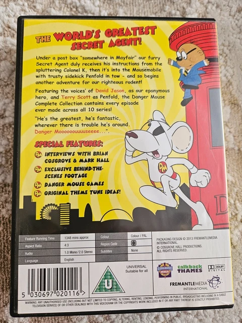 DANGER MOUSE DVD Complete Collection 30th Anniversary Box Set £26.99 ...