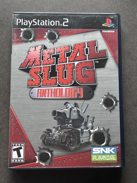 METAL SLUG ANTHOLOGY PlayStation 2 PS2 CIB Complete Untested SNK ...