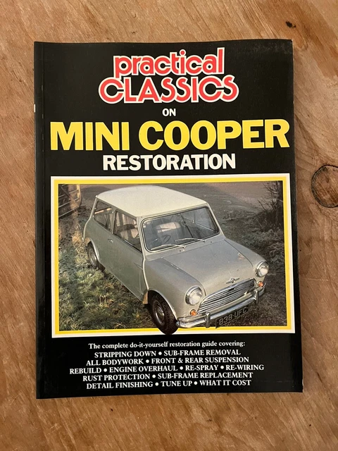 PRACTICAL CLASSICS ON MINI COOPER Restoration Complete Guide Brooklands ...