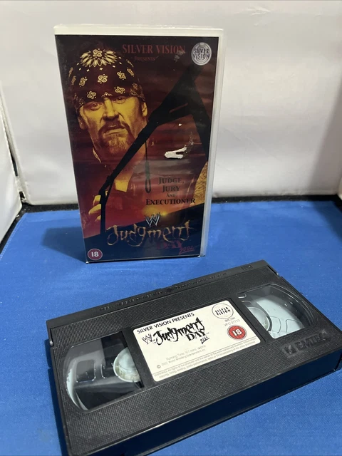 WWE JUDGMENT DAY 2002 Vhs Wrestling Video Tape Vintage £8.52 - PicClick UK
