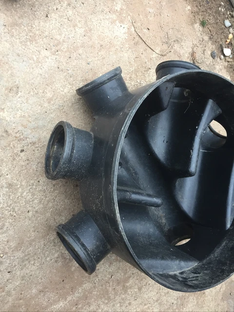 UNDERGROUND DRAINAGE MANHOLE Inspection Chamber Base 450 mm EUR 28,66 ...