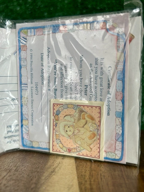 🧸 ENESCO CHERISHED Teddies Peter 1994 You’re Some Bunny Special Bunny ...