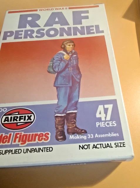 AIRFIX H0/00 SCALE World War II RAF Personnel 47 pcs. 01747-5 New Open ...