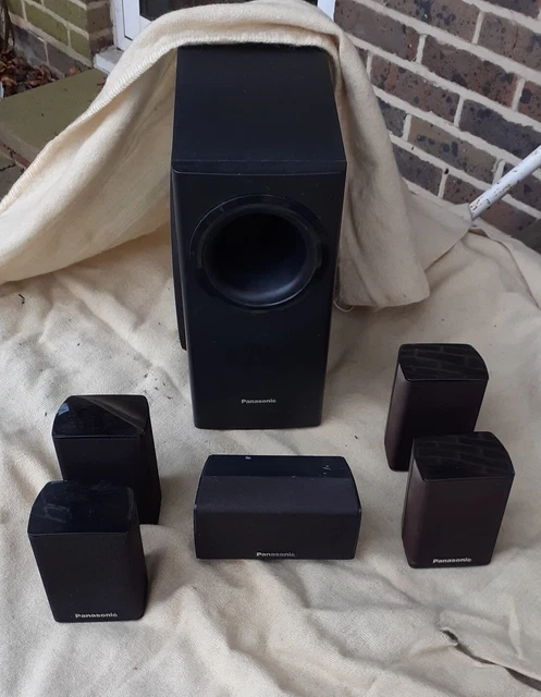 PANASONIC SURROUND SOUND Speaker System Set. £25.00 - PicClick UK