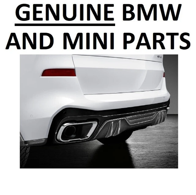 GENUINE BMW G05 X5 M Performance Rear Diffuser 51192455432. Carbon ...