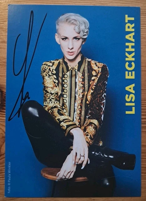 LISA ECKHART ORIG Autogramm signiert Comedy sexy - AK EUR 6,98 ...