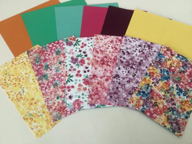 STAMPIN’ UP NEW “Bloom Impressions” Craft Kit. Makes 6 cards. $9.90 ...