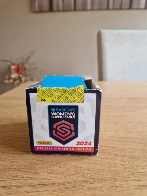 PANINI WOMEN'S SUPER League Stickers Barclays WSL Official 2024 Full ...