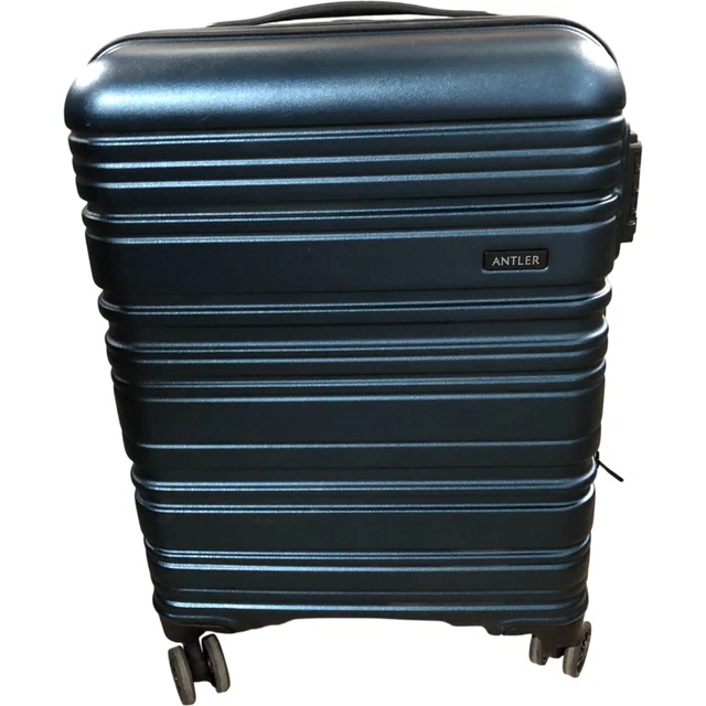 ANTLER SATURN CABIN Suitcase Hard Shell Carry On Travel Bag Teal 55cm £ ...