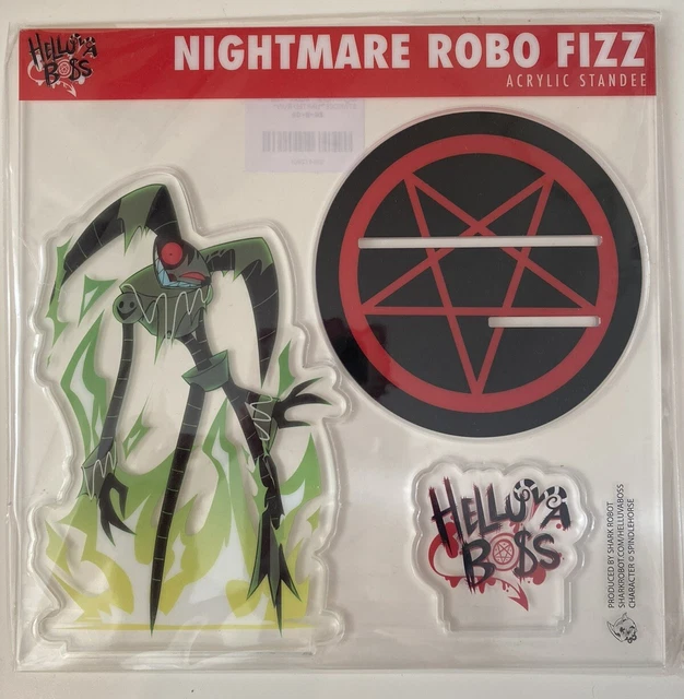 HELLUVA BOSS OFFICIAL Nightmare Robo Fizz Standee Last Chance SOLD OUT ...