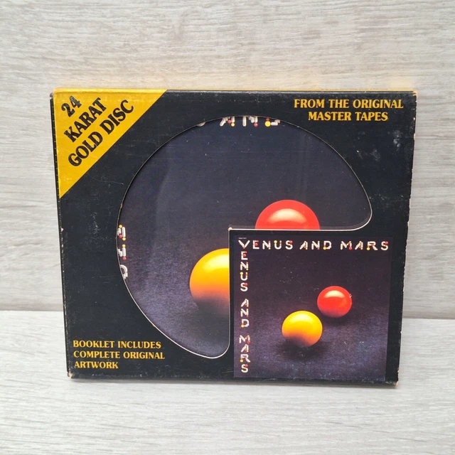 PAUL MCCARTNEY & Wings Venus And Mars CD Gold Disc 1994 MPL ...