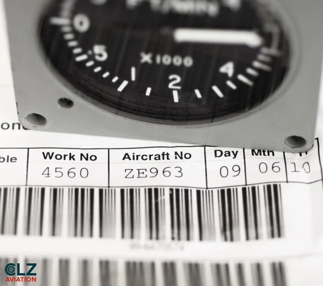RAF PANAVIA TORNADO F3 ZE963 VSI Indicator Cockpit Gauge £49.99 ...
