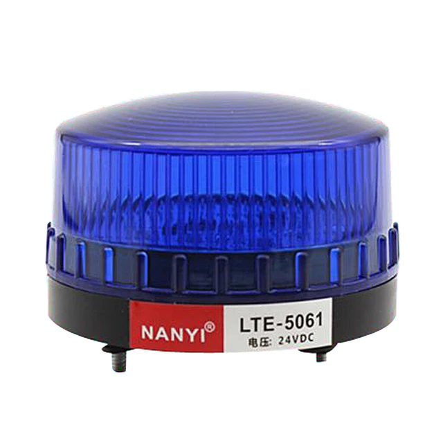 BLUE EMERGENCY LED Flashing Strobe Signal Warning Light Lamp Beacon ...