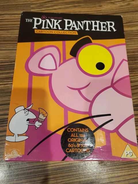 PINK PANTHER CARTOON Collection (DVD) Box Set 124 Animated Episodes on ...