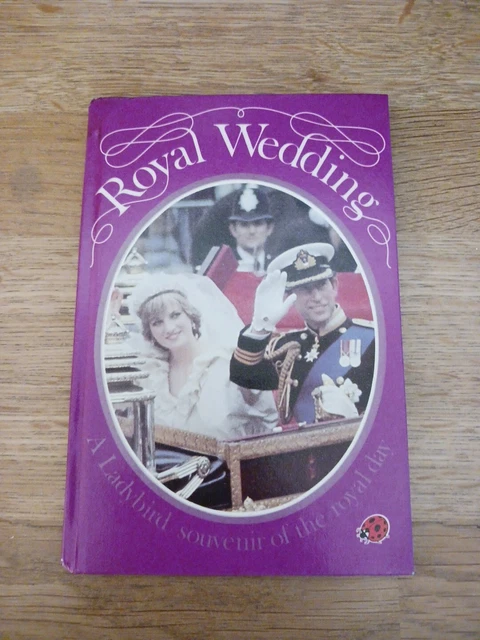 LADYBIRD BOOK ROYAL Wedding Princess Diana Prince Charles 1981 1st ...