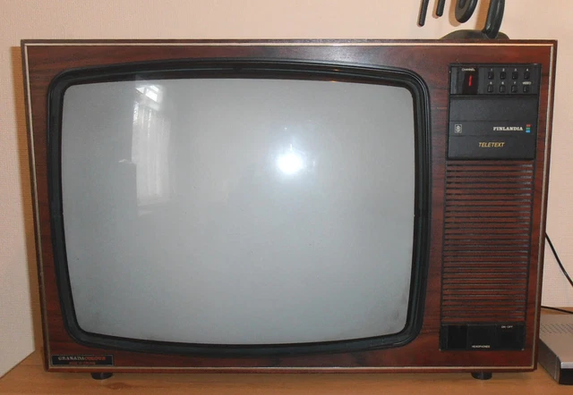 1981 GRANADA FINLANDIA CRT 22 inch Television Set Vintage Retro TV £76. ...