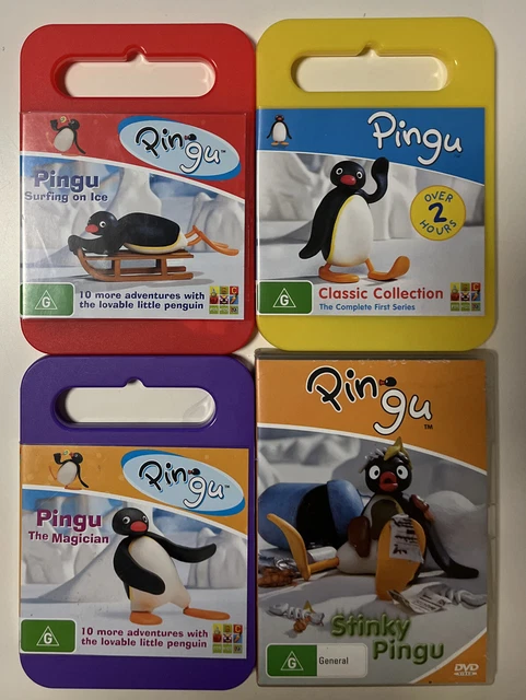 PINGU CLASSIC COLLECTION Names in Description (DVD) PAL R4 ABC Kids GC ...