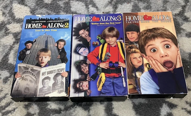 HOME ALONE VHS Movie Lot - 2 3 + Taking Back The House £15.75 - PicClick UK