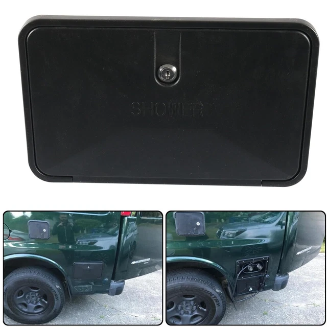 EXTERNAL CARAVAN RV Shower Box Kit Exterior Faucet Camper Trailer Boat ...