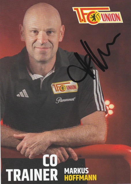 MARKUS HOFFMANN AUTOGRAMMKARTE 2023/24 UNION BERLIN 2023/2024 NEU 23/24 AUSTRIA EUR 1,00 ...