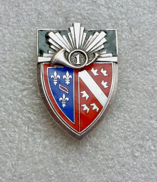 INSIGNE 1E RÉGIMENT de Chasseurs EUR 3,00 - PicClick FR