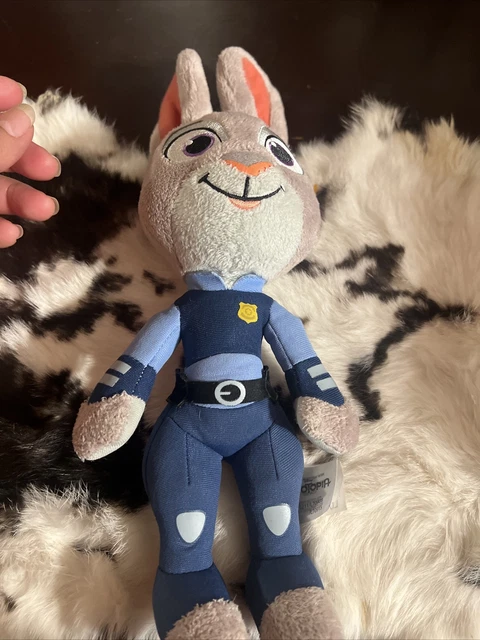 DISNEY STORE ZOOTOPIA Officer Judy Hopps Rabbit 12" Plush Stuffed ...