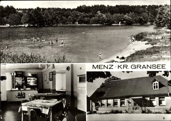 AK MENZ STECHLIN in der Mark, Roofensee, FDGB-Gaststätte - 3843575 EUR ...