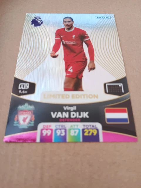 PANINI ADRENALYN XL PL Trading Cards 2024 - Virgil Van Dijk Limited ...
