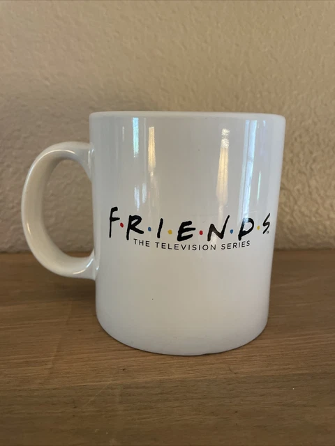 TV SHOW FRIENDS Joey "How You Doin" Yellow Frame White Coffee Mug 16 fl ...