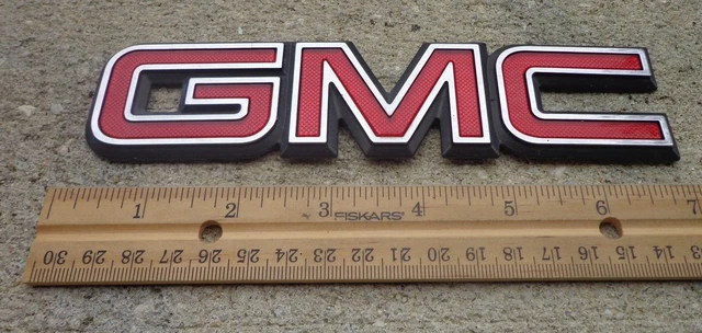 INSIGNE EMBLÈME GMC logo symbole script Yukon Denali Suburban Envoy ...