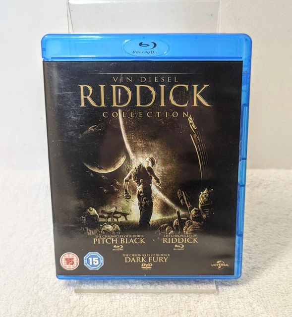 RIDDICK MOVIE COLLECTION Blu-Ray Vin Diesel Universal Studios 2013 - Cg ...