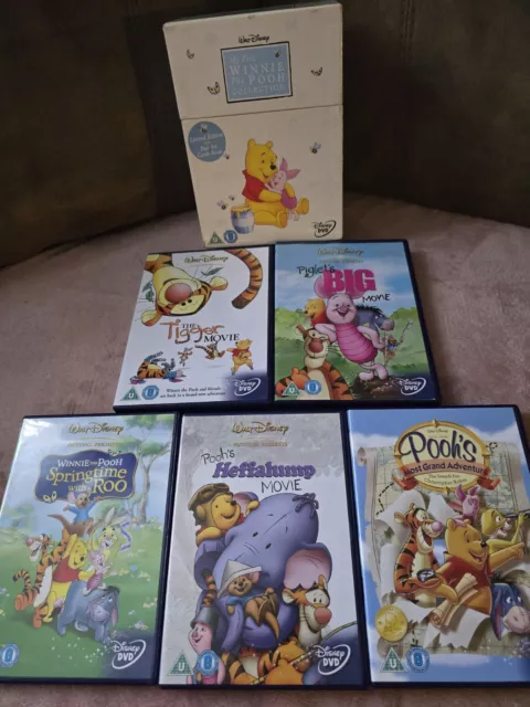 MY FIRST WINNIE The Pooh Dvd Collection 5 Disney Films Boxset £6.00 ...